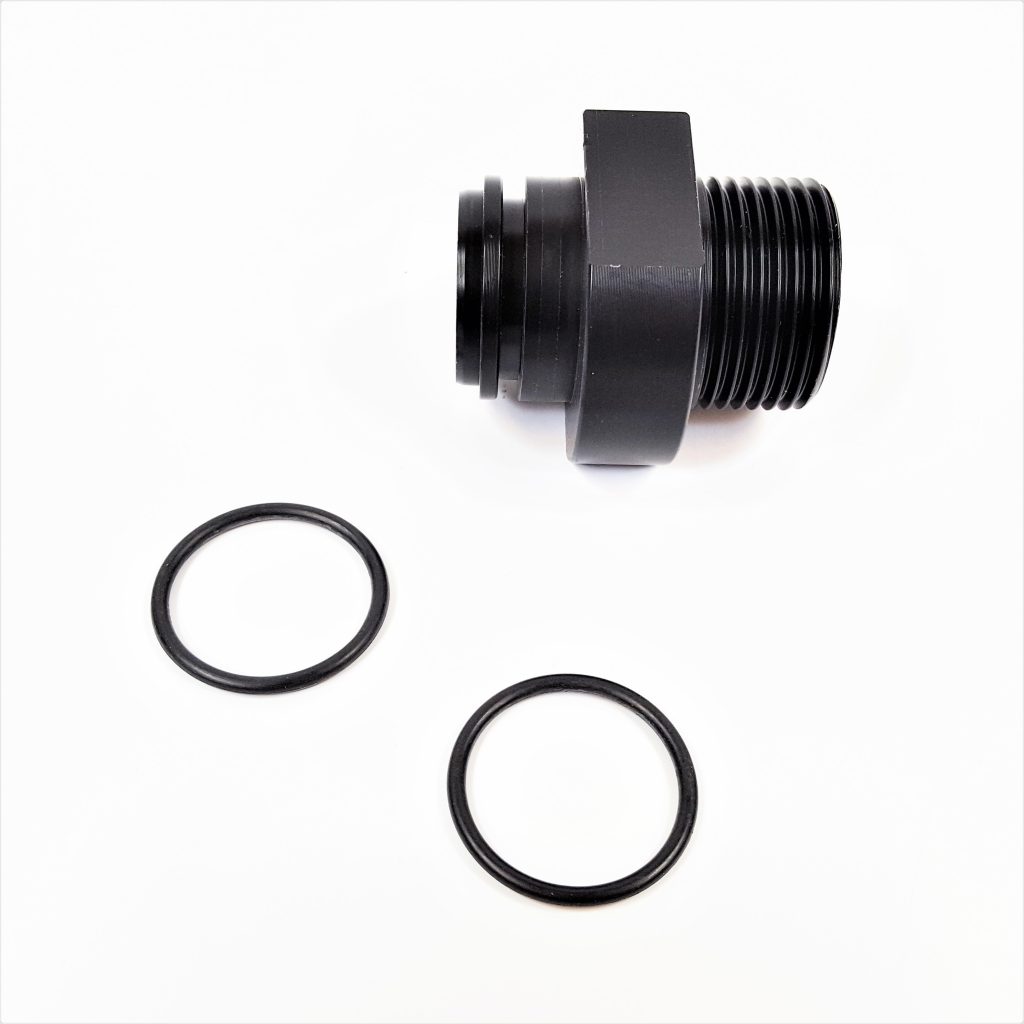 Flow Connector 20D, 1" BSPT, Male - Thorsen Teknik